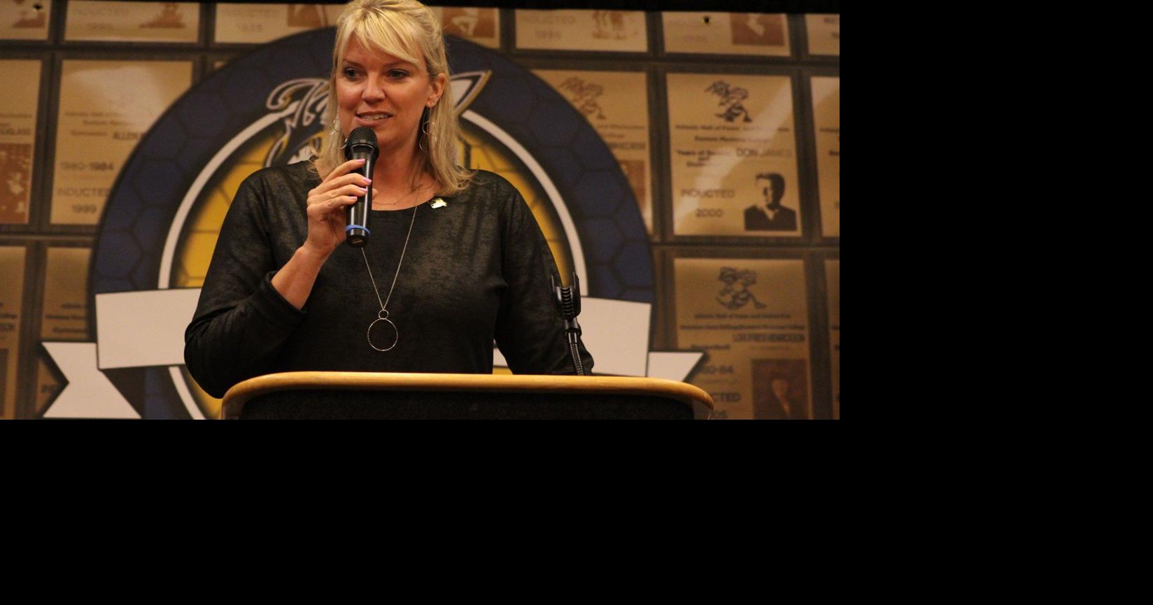 Outgoing MSU Billings athletic director Krista Montague taking time to ...
