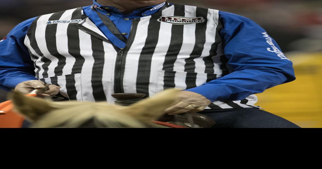 Montanan Wade Berry in eye of storm as steer wrestling judge
