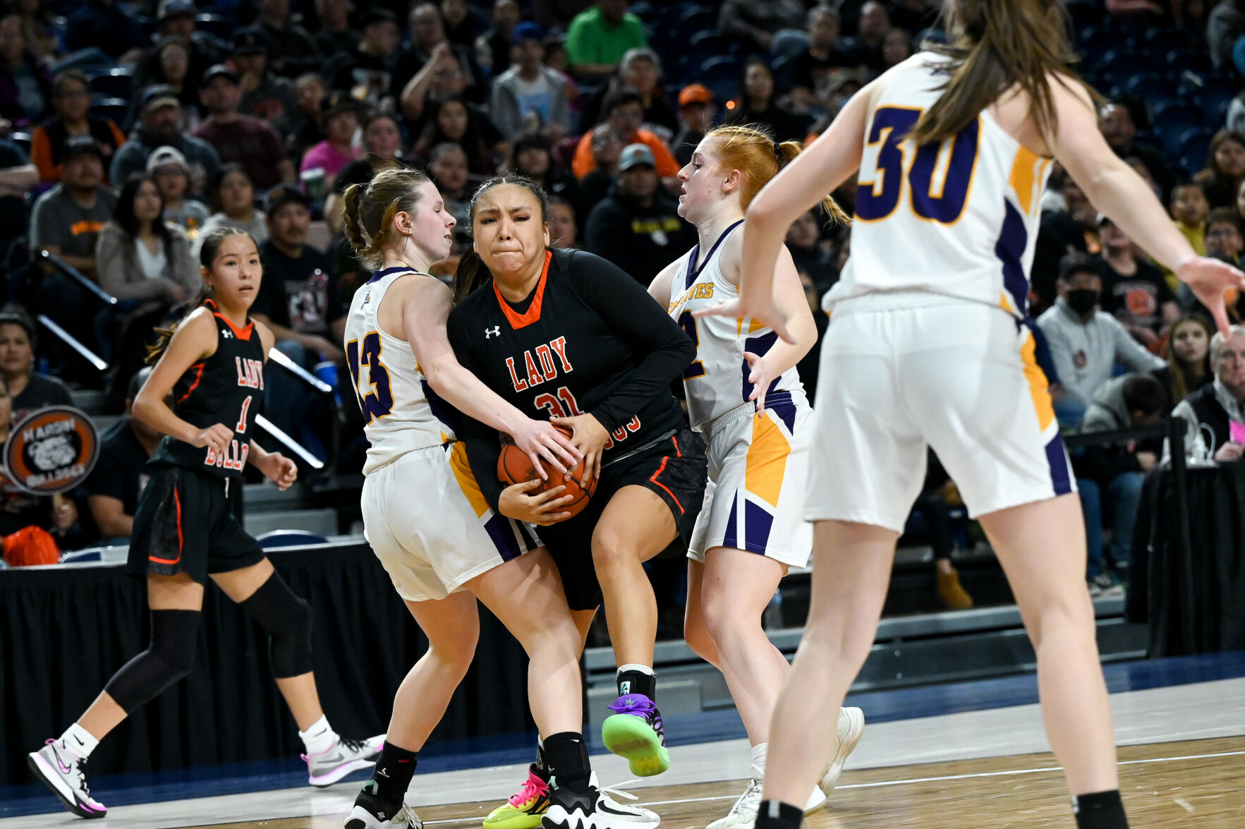 State A girls: Aiyanna Big Man, Yelena Miller come up big as Hardin ...
