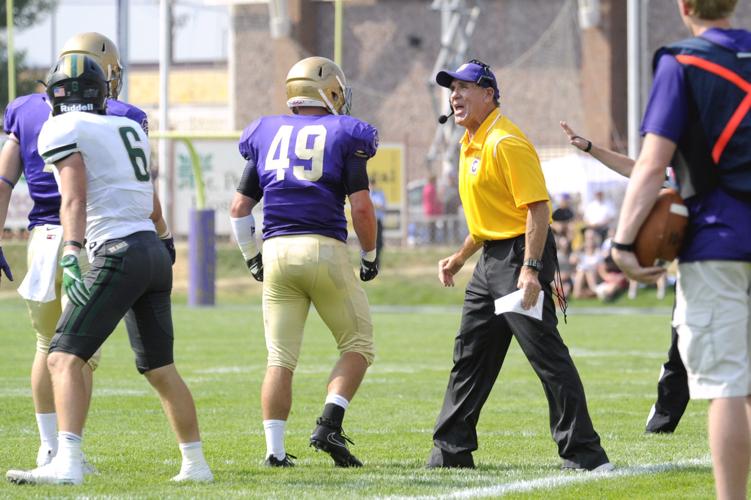Former Carroll College football coach Mike Van Diest values family