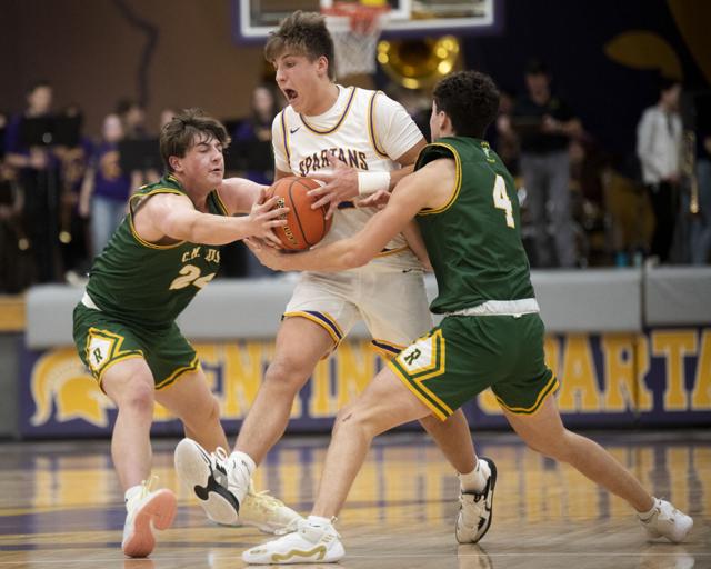 Photos: Missoula Sentinel vs. Great Falls CMR basketball