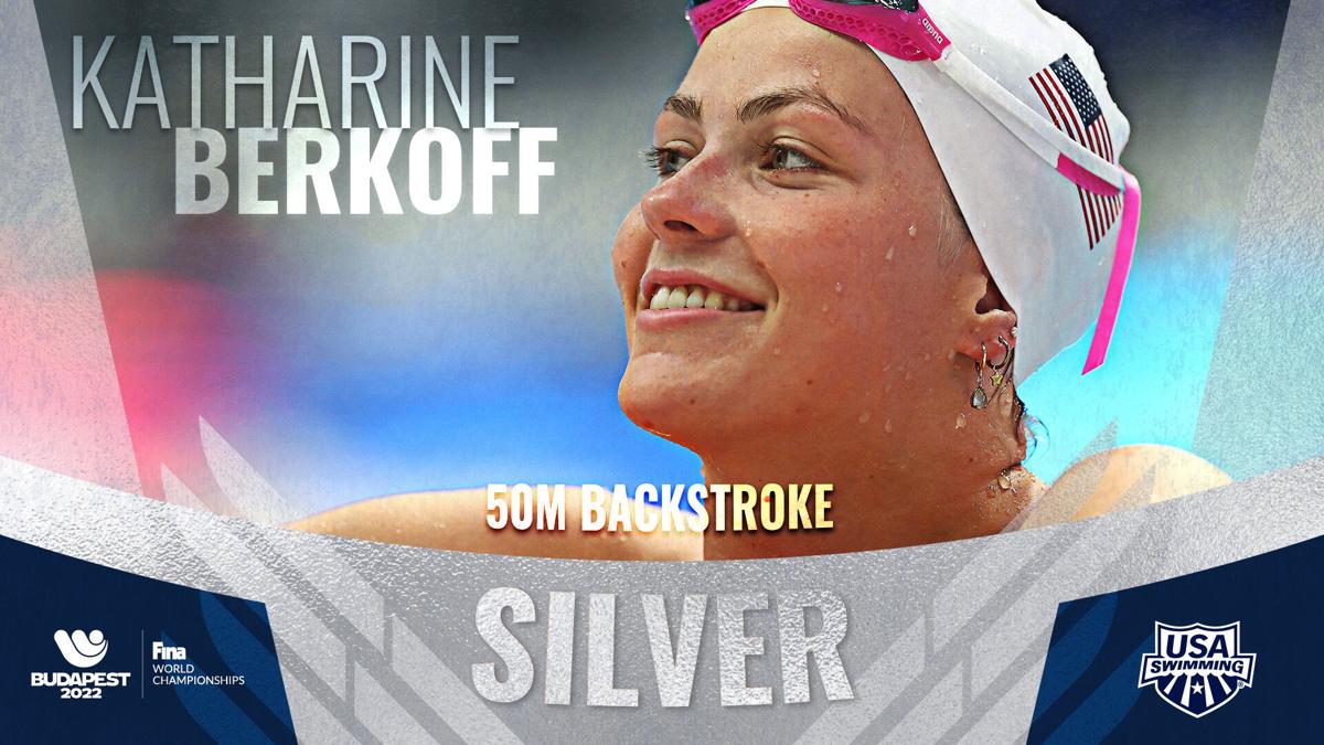 Missoula's Katharine Berkoff claims silver at FINA World Championships