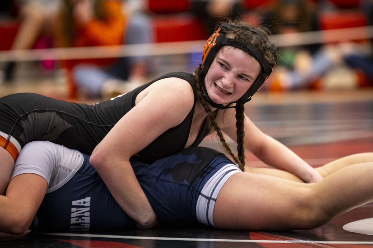 'Time to go!': Historic girls wrestling state tournament begins