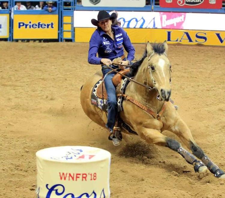 Circle native Lisa Lockhart balances motherhood and barrel racing at ...
