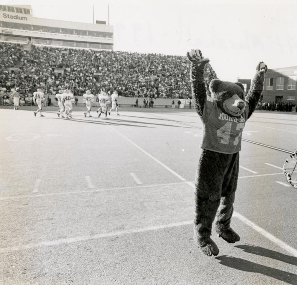 Monte, Montana Griz mascot, inducted in Mascot Hall of Fame