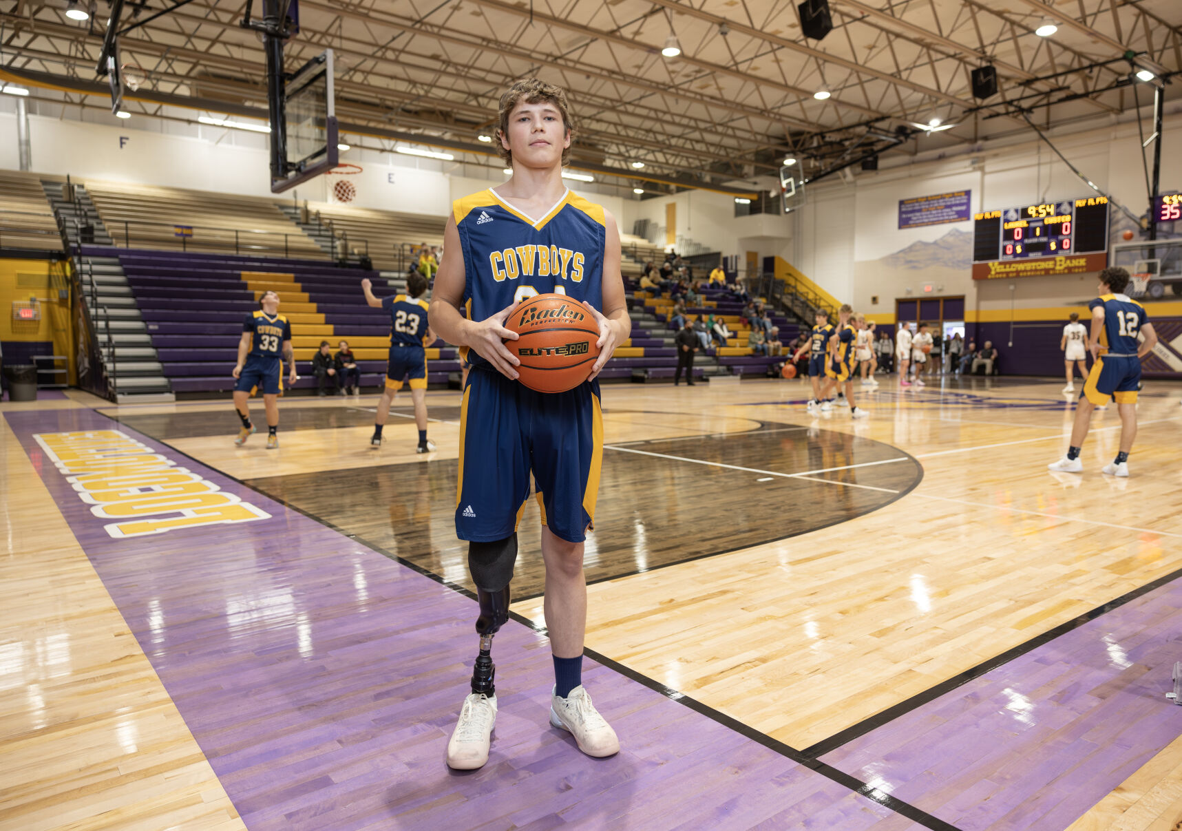 Loss of leg, parent hasn't beat down Miles City's Venable