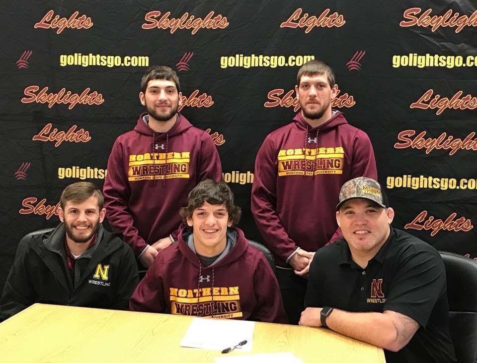 Forsyth's Nathan Weber signs to wrestle with Montana State-Northern