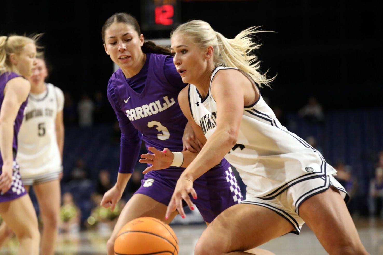 MSU women's basketball gets career nights in win at Portland