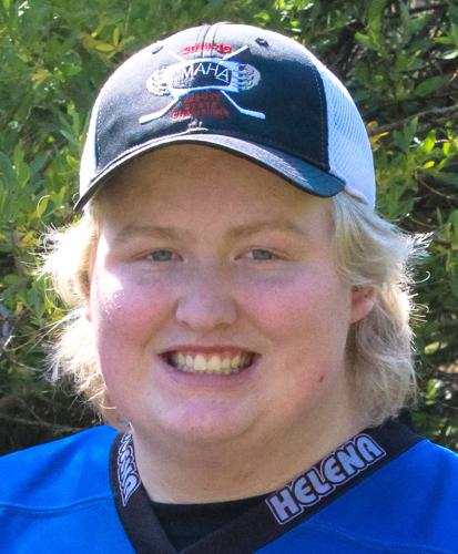 Helena Bighorns high school hockey players Morgan Butler, Trevor Maw ...