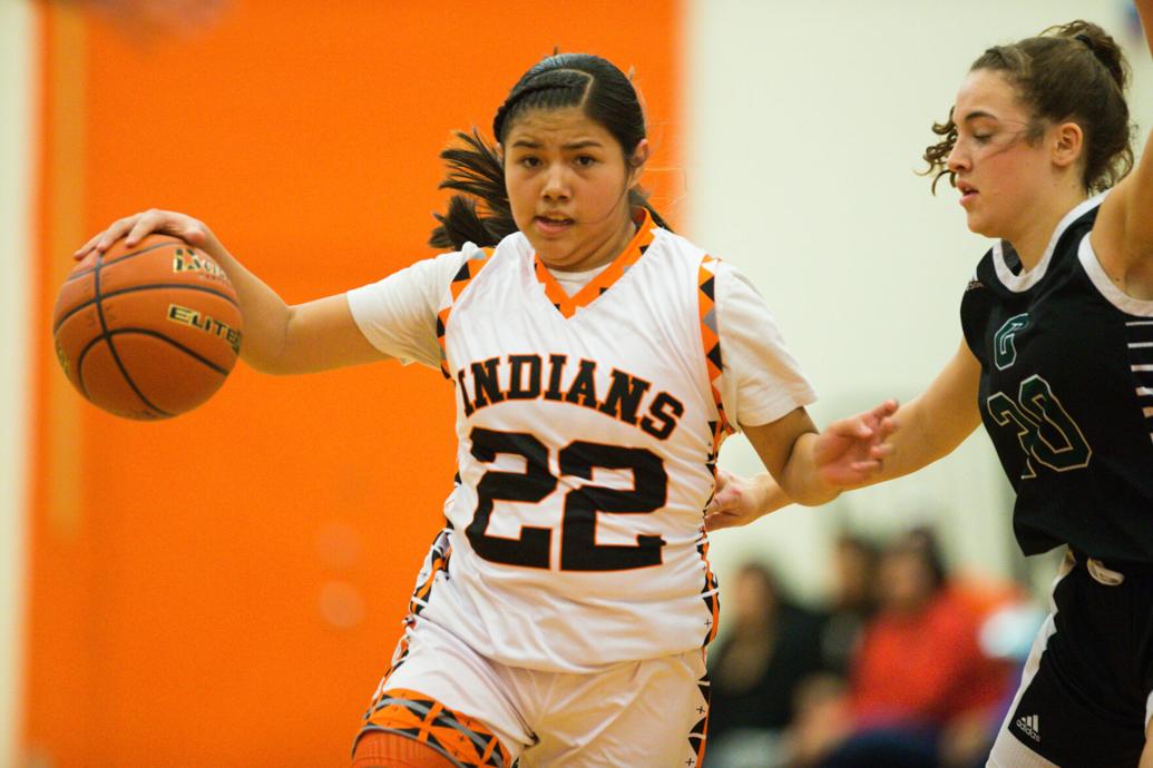 Photos: Columbus at Lodge Grass girls basketball