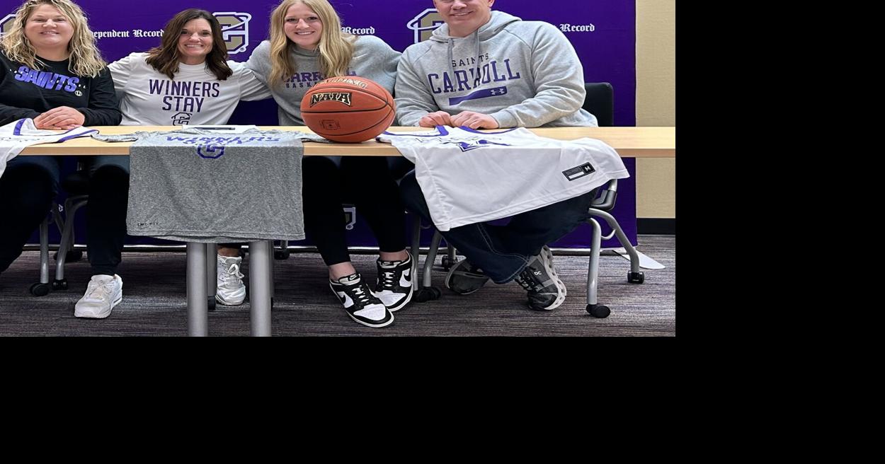 Dillon's Halle Fitzgerald signs with Carroll College