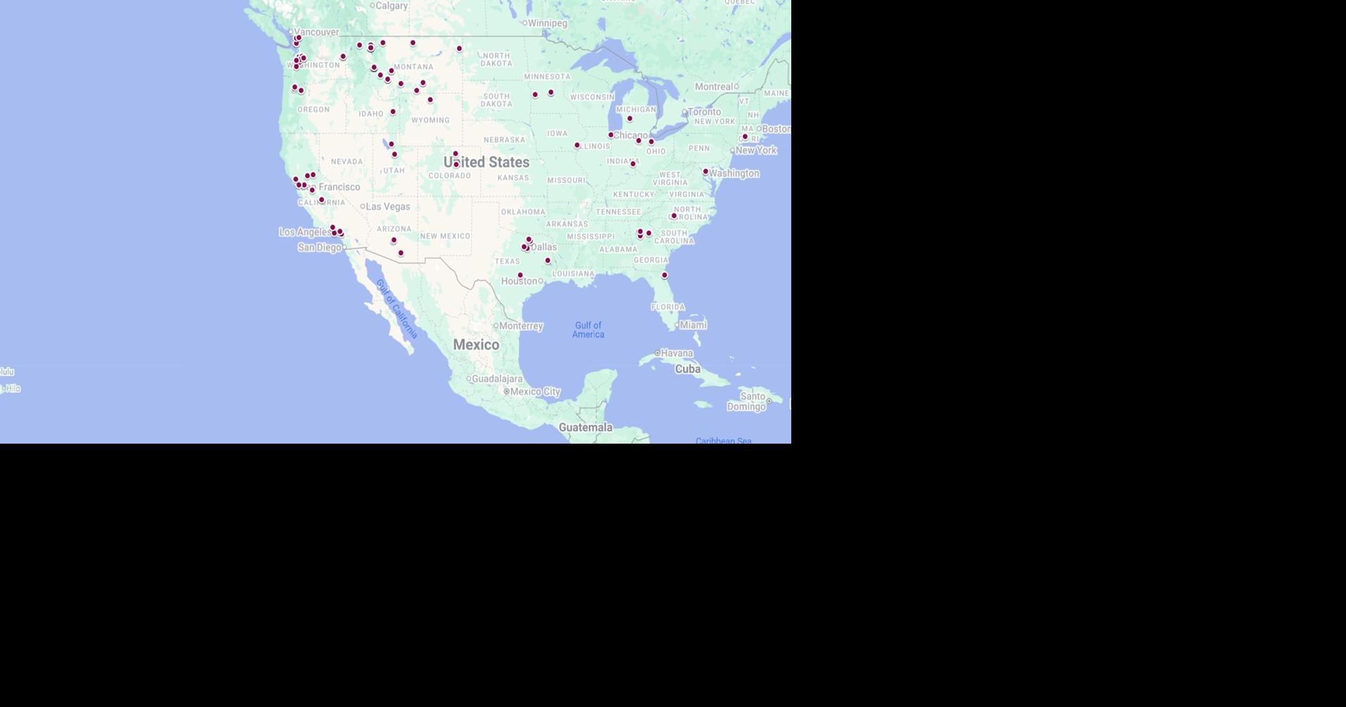 2025 Montana Grizzlies football roster map (tab)