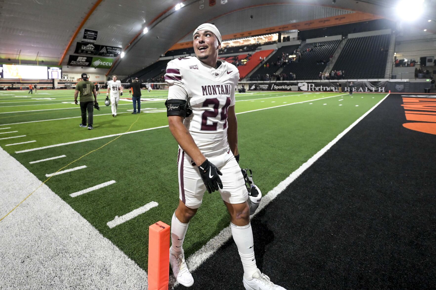 Griz safety Diezel Wilkinson enjoying being a Griz