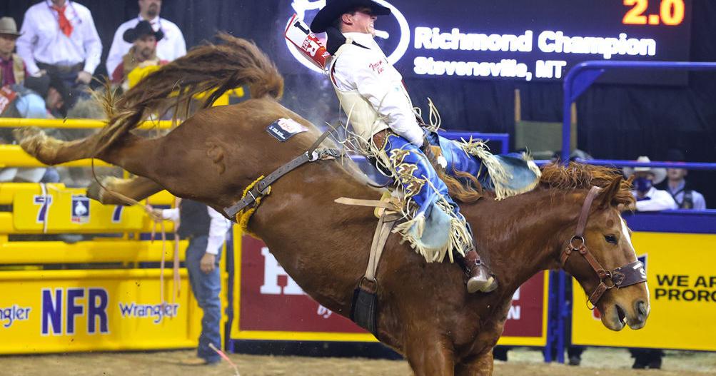 National Finals Rodeo: Stevensville's Richmond Champion second in ...