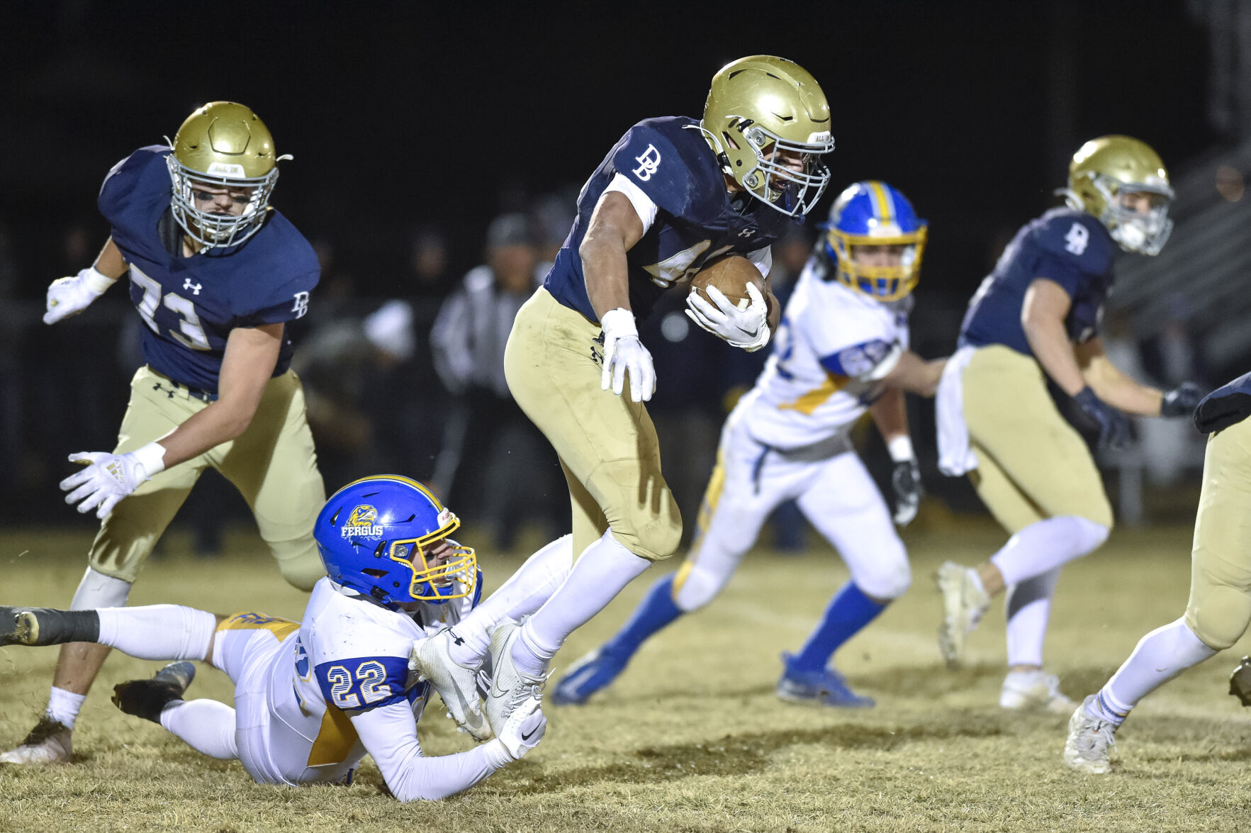 Class A football championship: Dillon, Columbia Falls