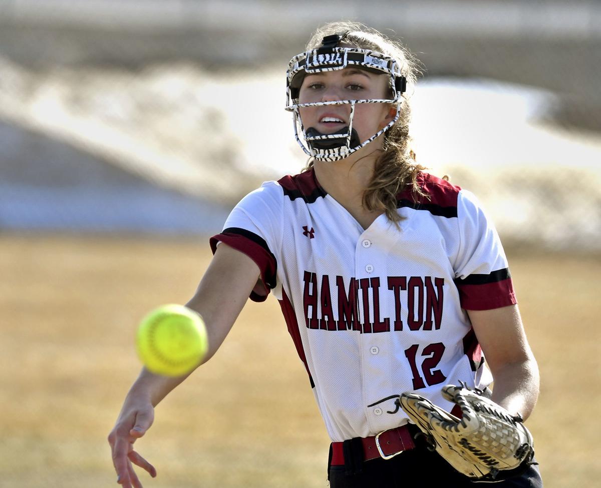 High school softball: Hamilton reloads, rolls in home debut against ...