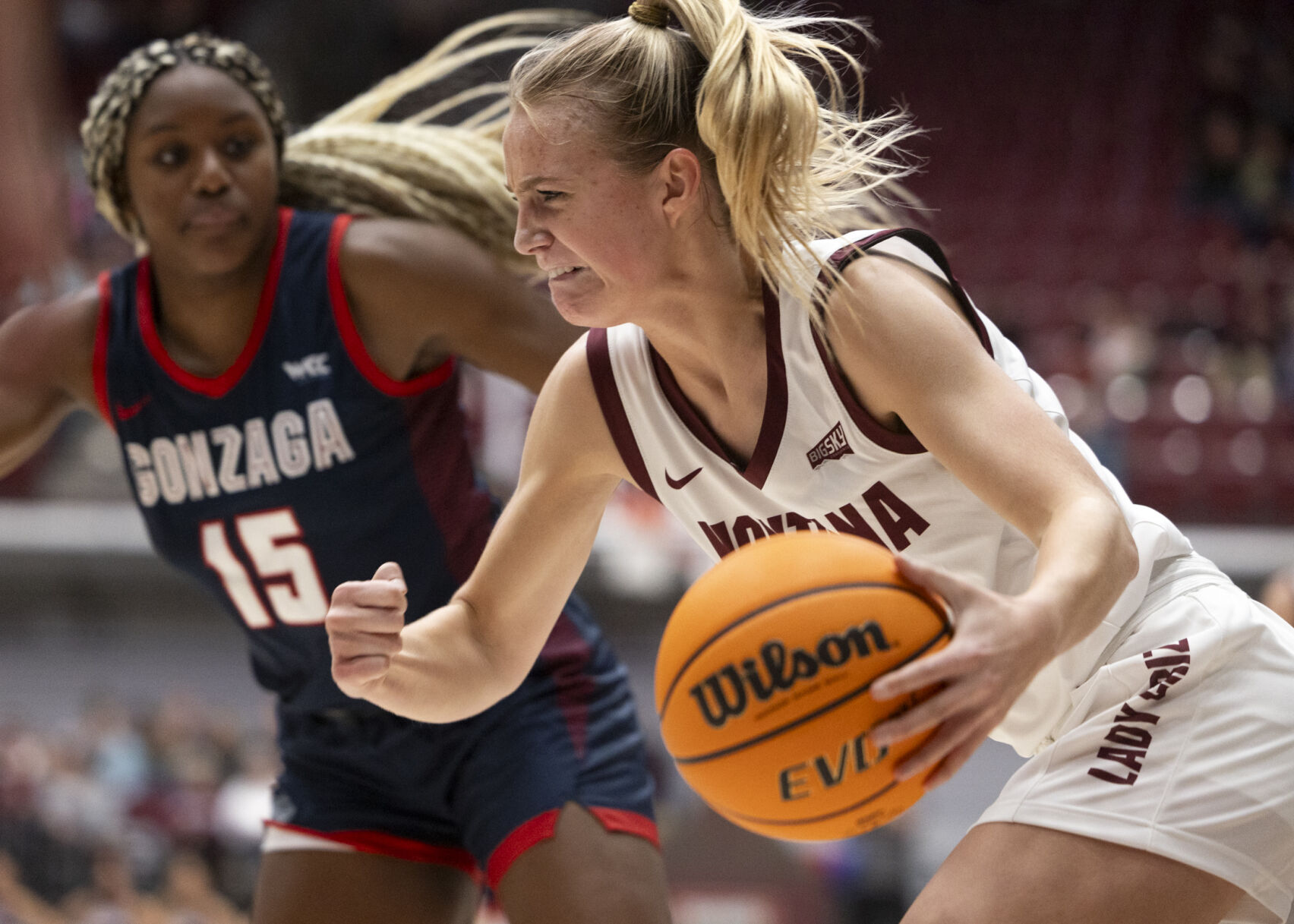 Gonzaga surged past the Montana Lady Griz Monday