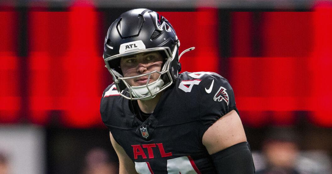Troy Andersen of Falcons ruled out for rest of NFL season
