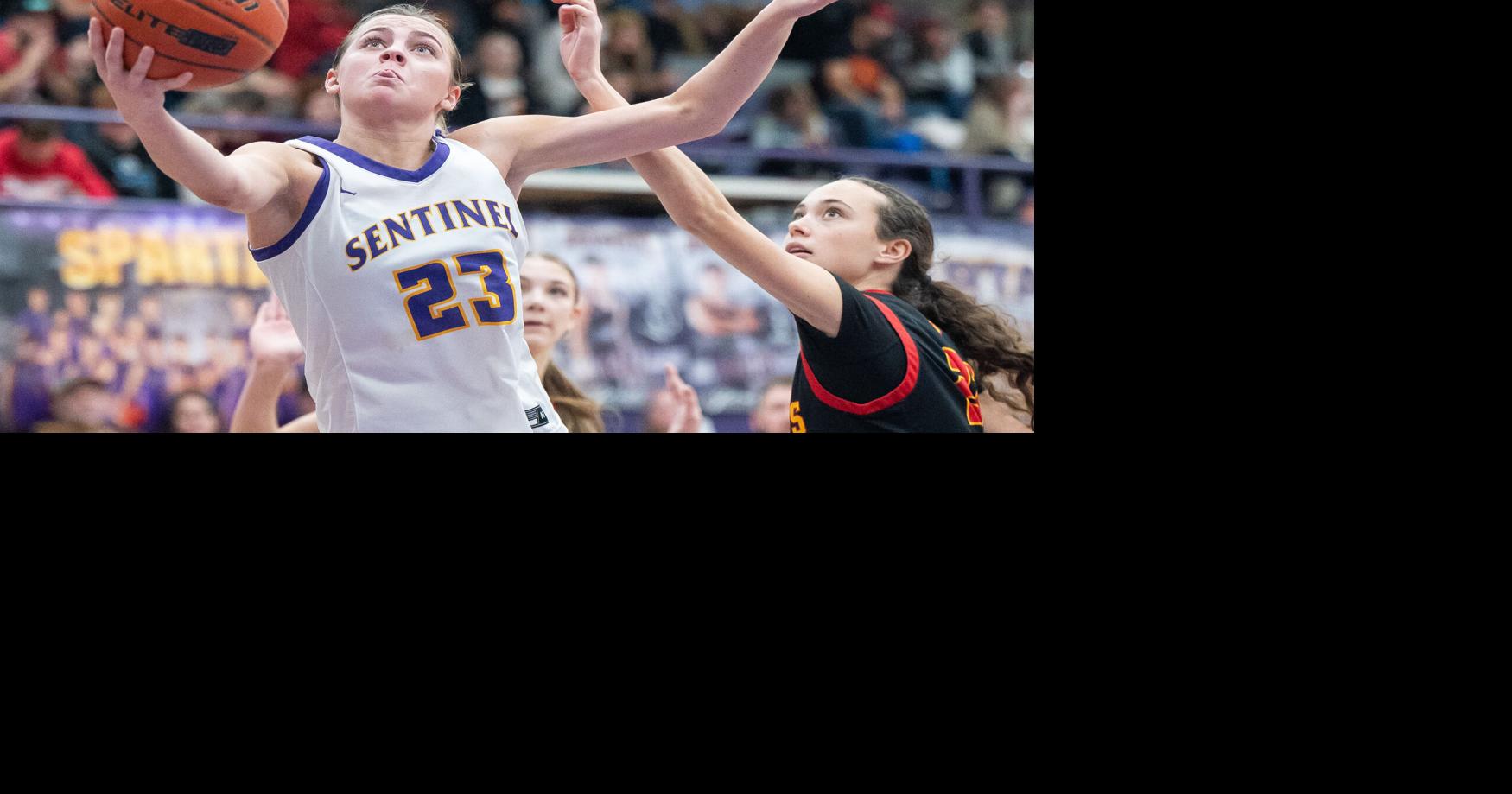 Photos: Missoula Hellgate at Sentinel girls basketball