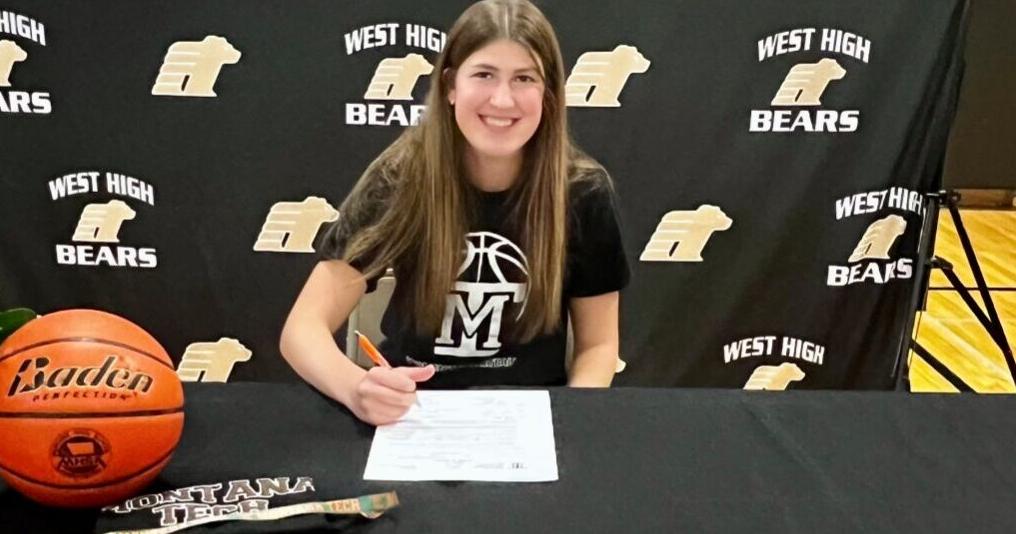 Halle Haber Of Billings West Signs With Montana Tech Hoops