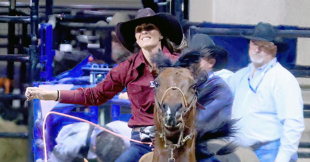 Volborg's Joey Williams finishes fifth in National Finals Breakaway ...