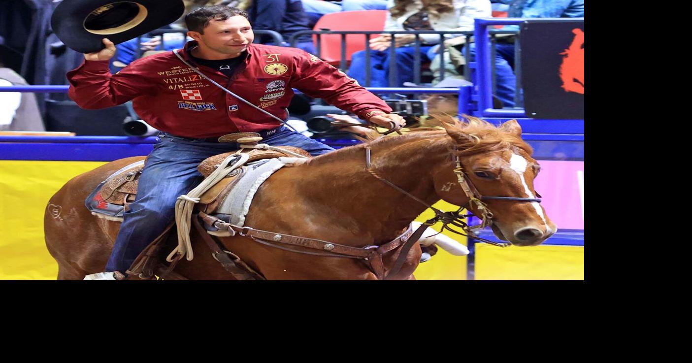 Miles City's Haven Meged was sixth, but still gained ground