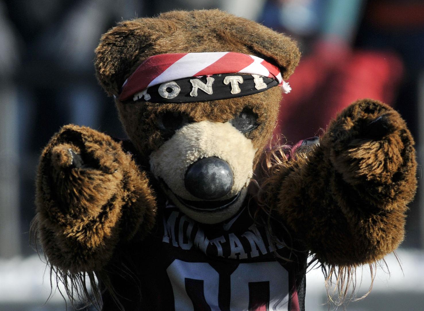 Monte, Montana Griz mascot, inducted in Mascot Hall of Fame