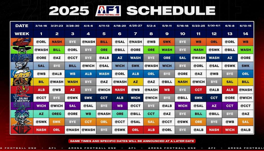 Outlaws to open inaugural AF1 season on the road