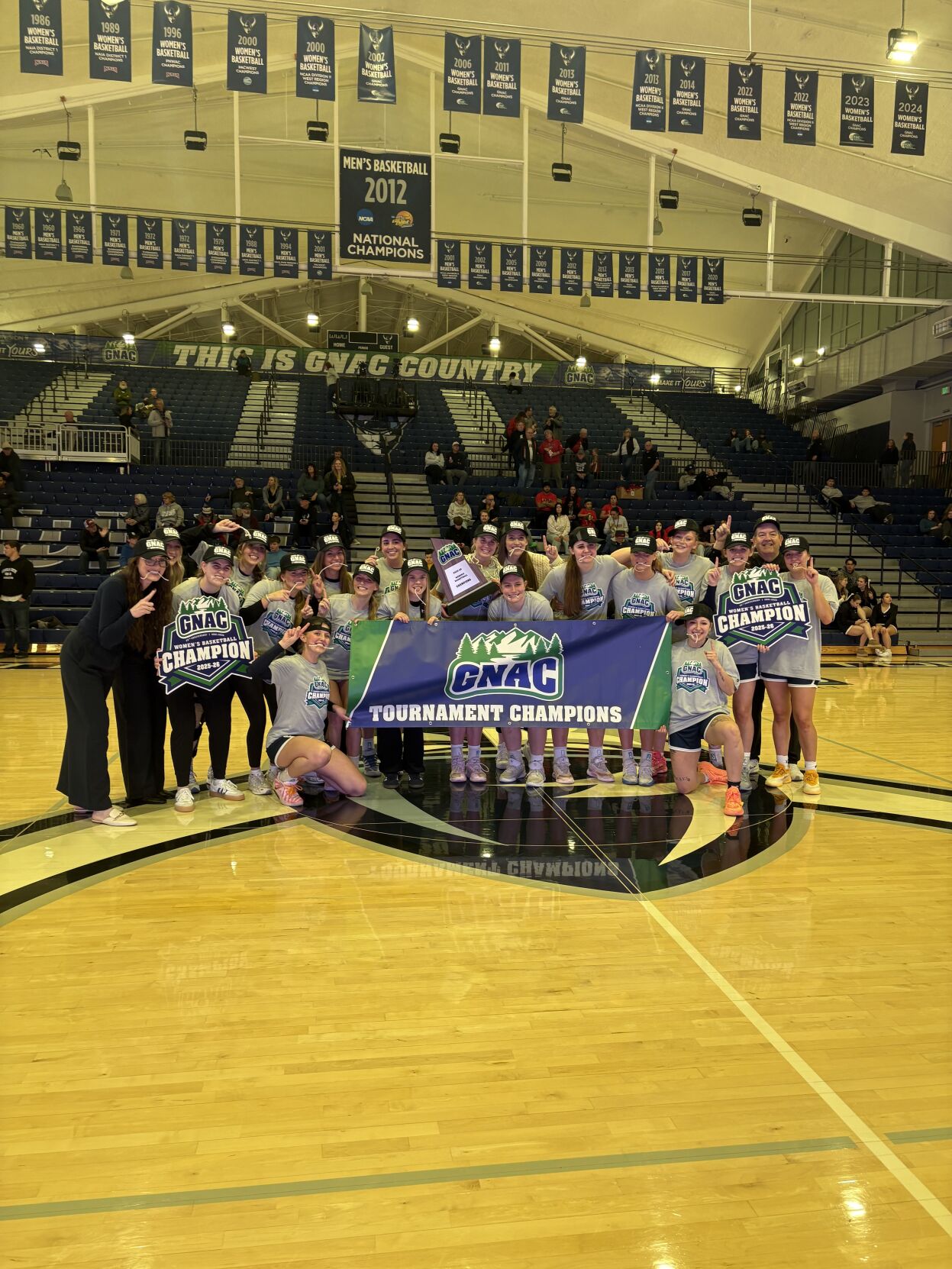 MSUB Yellowjackets win 2026 GNAC Women's Basketball tourney