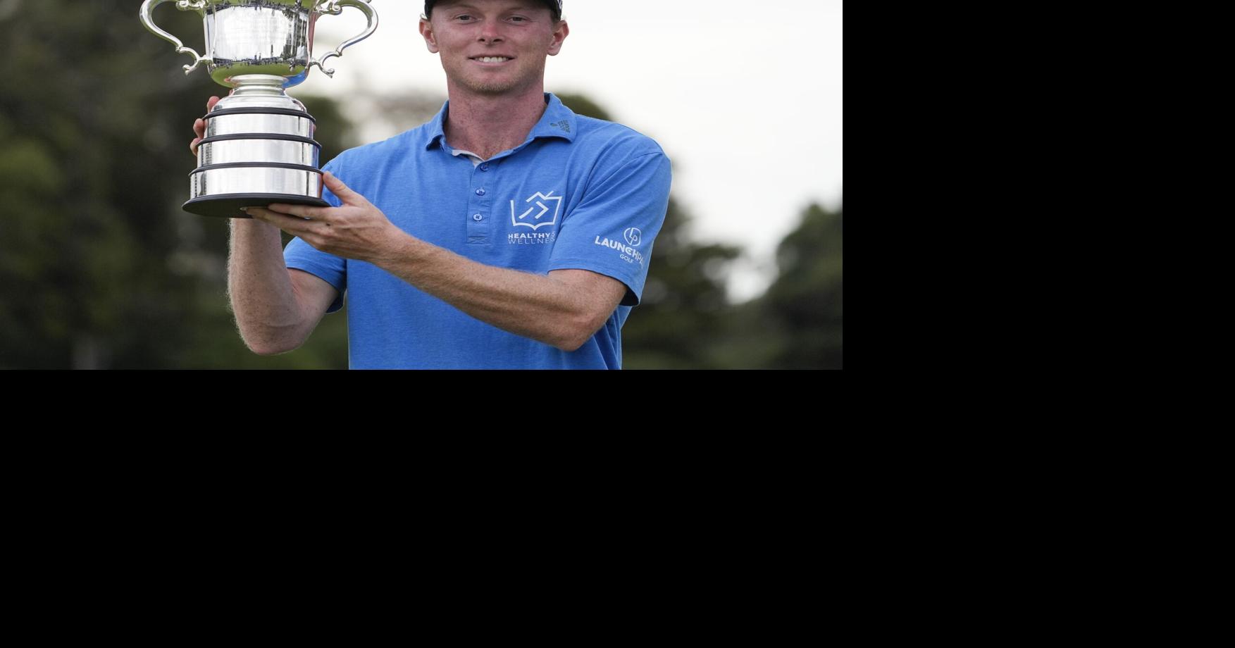 Libby native Ryggs Johnston earns first pro golf win