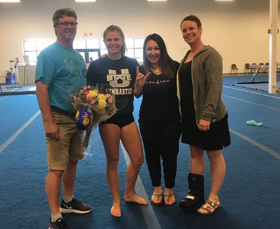 Helena gymnast Mikelle Ballard commits to Utah State University ...