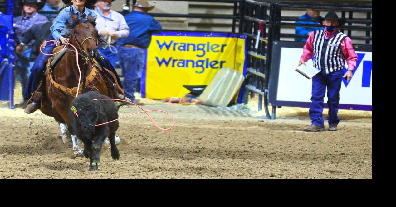 National Finals Rodeo: Volborg's Joey Williams wins two rounds of ...
