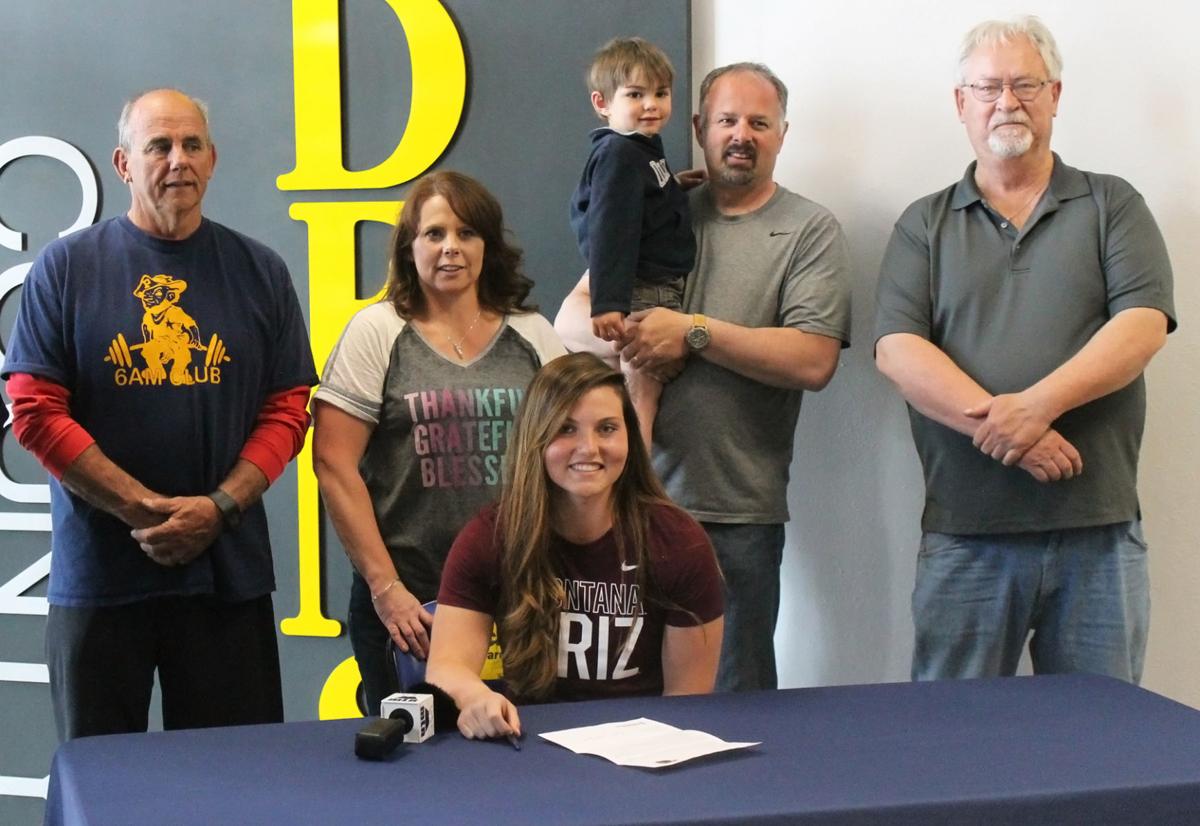 Deer Lodge senior Ariel Clark inks with Montana track and field