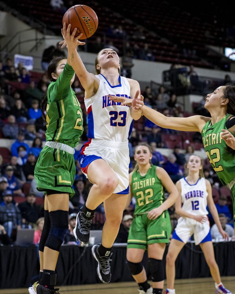 Photos: Colstrip vs. Big Timber girls basketball Southern B Divisional tournament