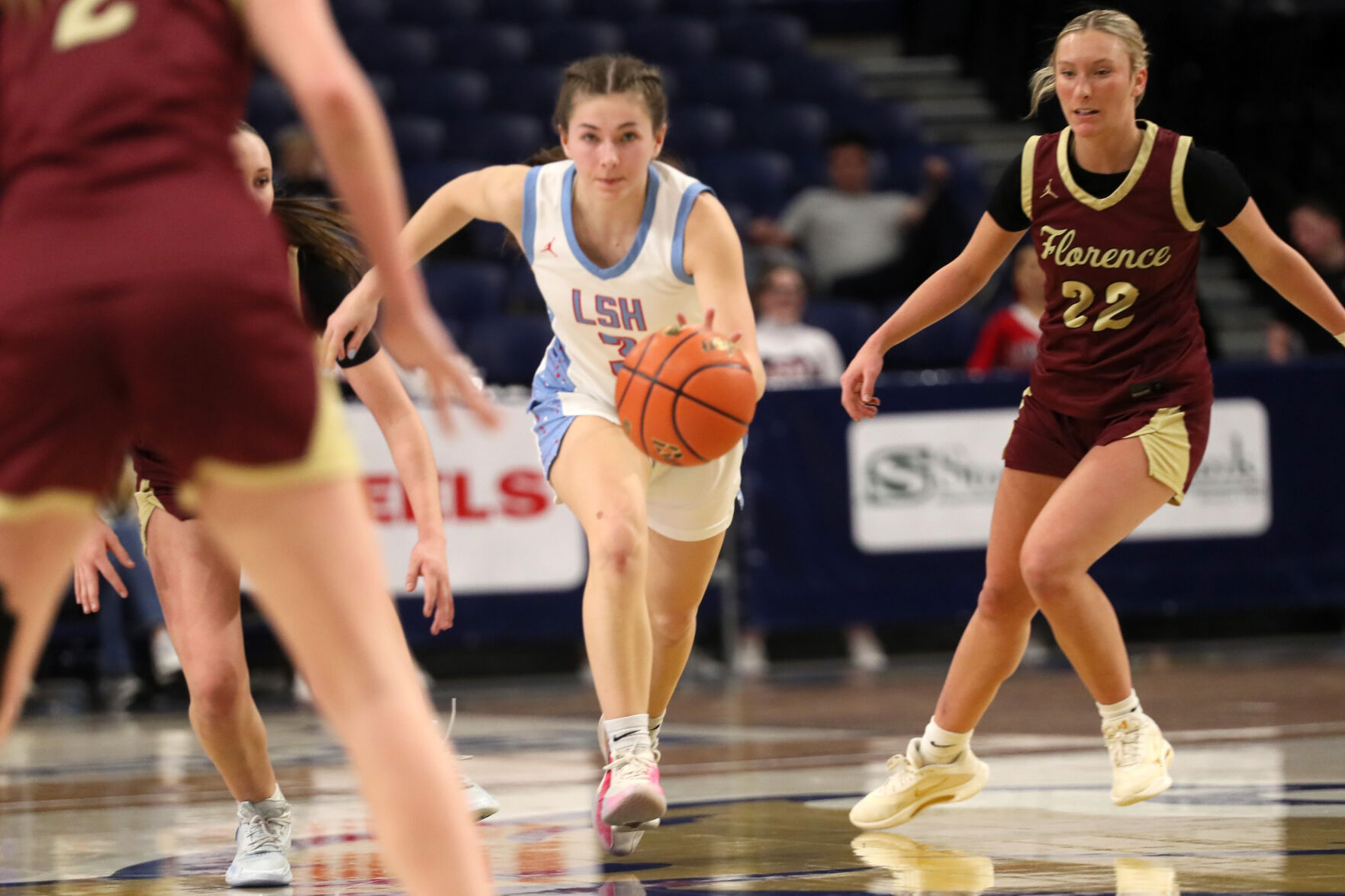 Photos: State B basketball tournament final day