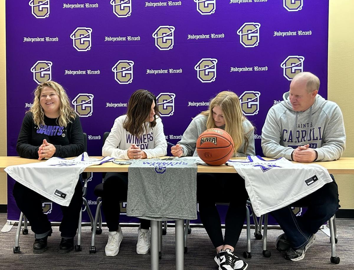 Dillon's Halle Fitzgerald signs with Carroll College