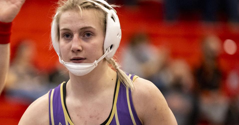 Wrestler Mariah Wahl is conference freshman of the year