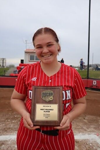 Dawson softball's Heather Berrett is Region XIII tourney MVP