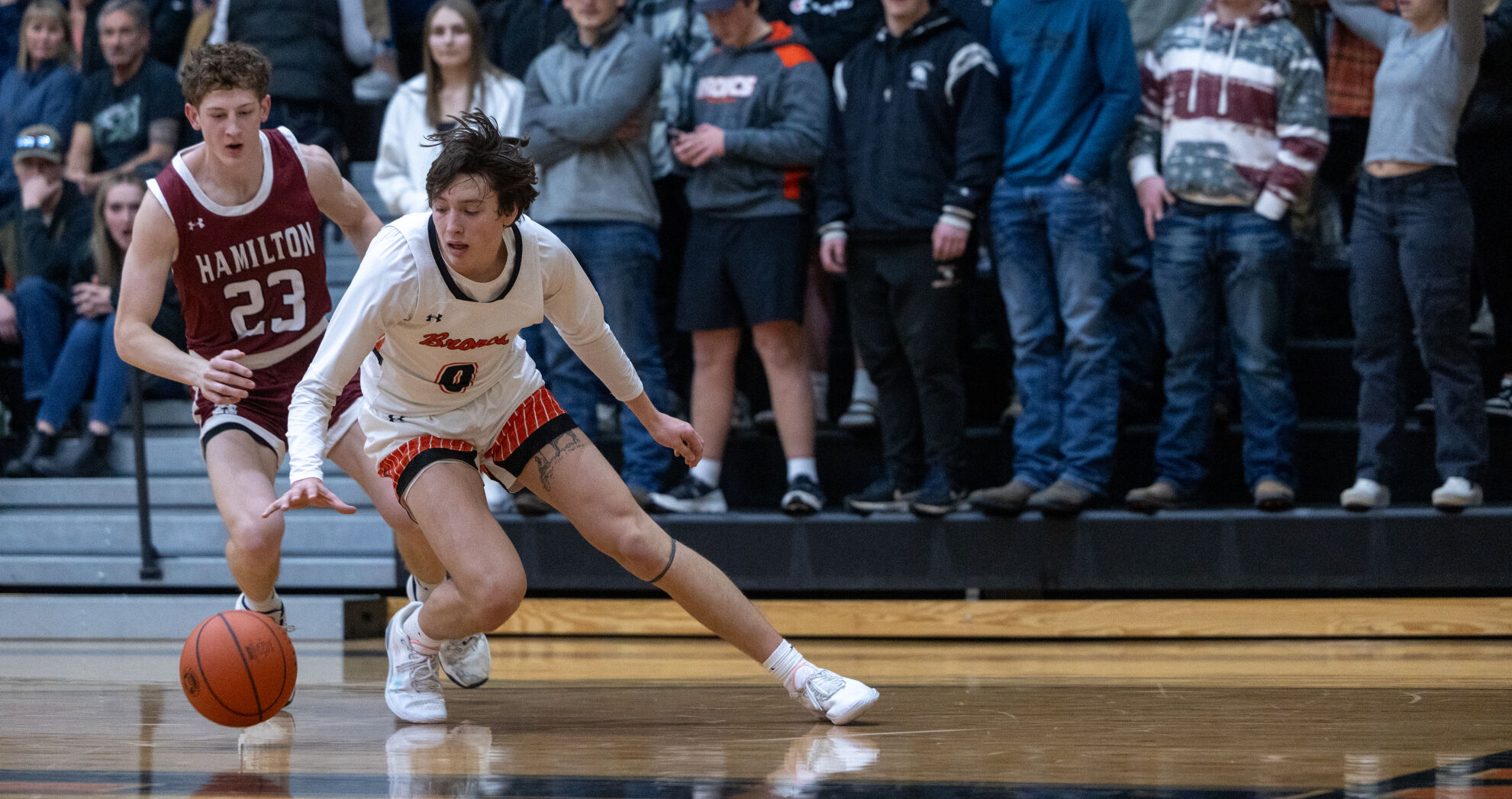 Hamilton Boys Basketball tops Frenchtown boys 62-57