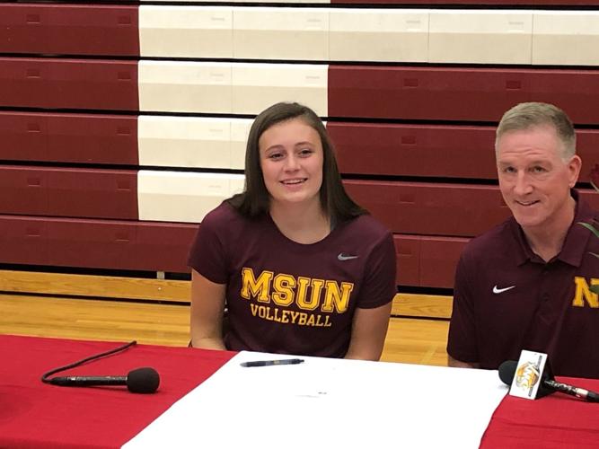 Helena High setter Emily Feller signs with Montana State University ...