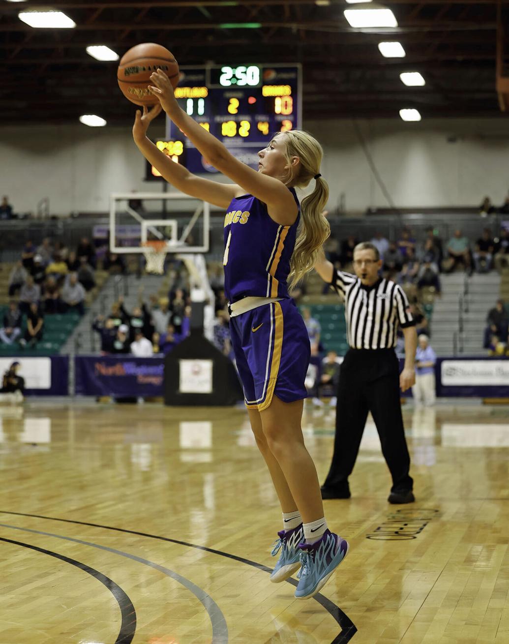 Second round of 2024 Class C girls basketball tournament