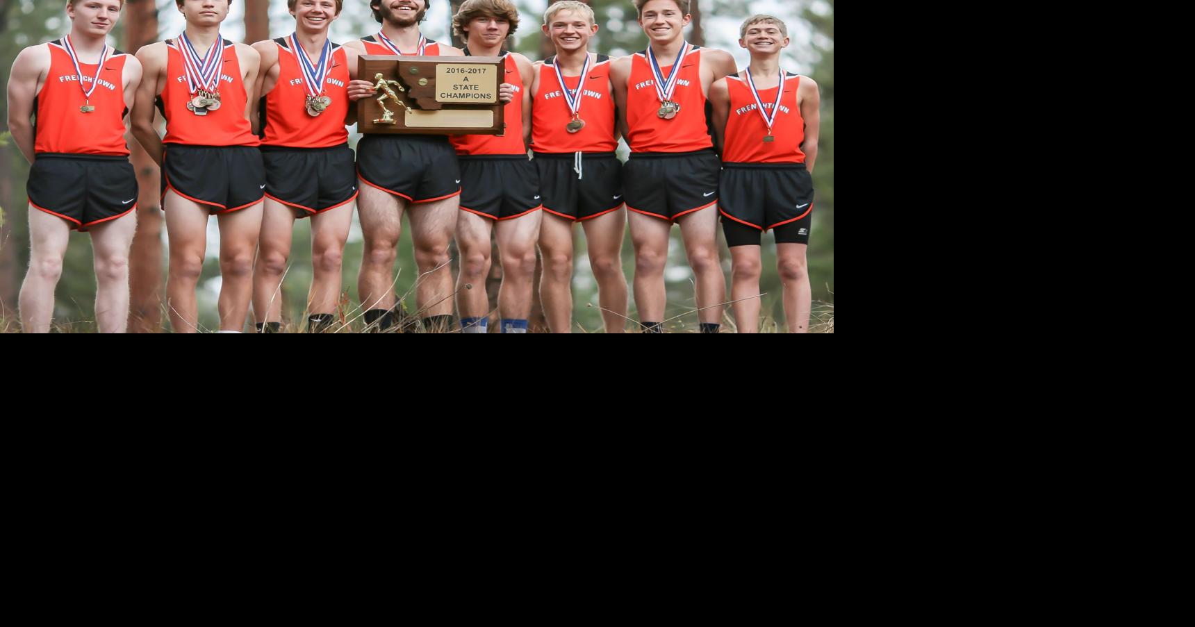 A cross country boys Frenchtown Broncs