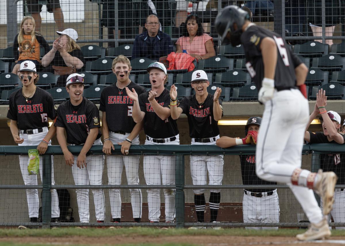 Billings Scarlets having fun while winning baseball games
