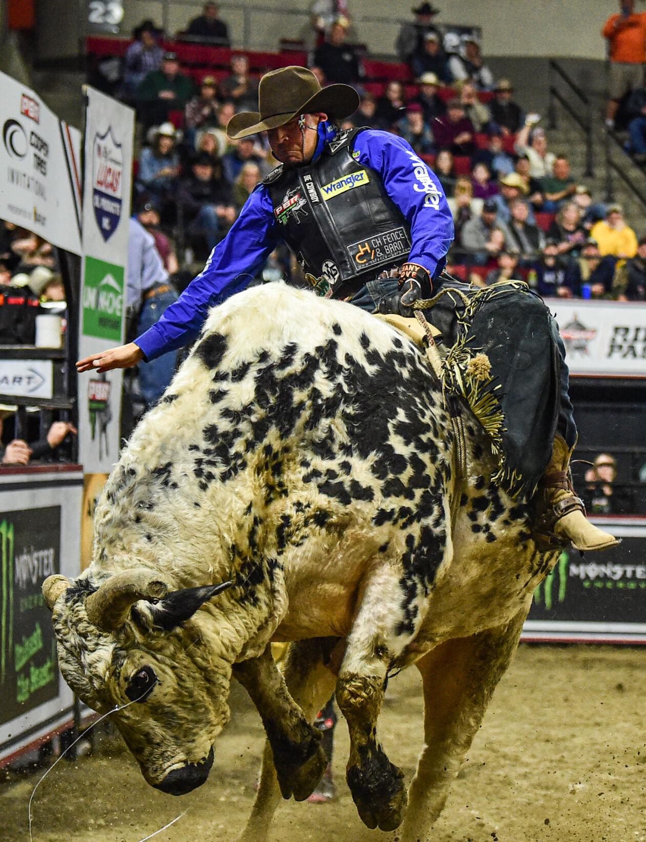 PBR bull rider Dakota Louis of Browning in 'The Ride'