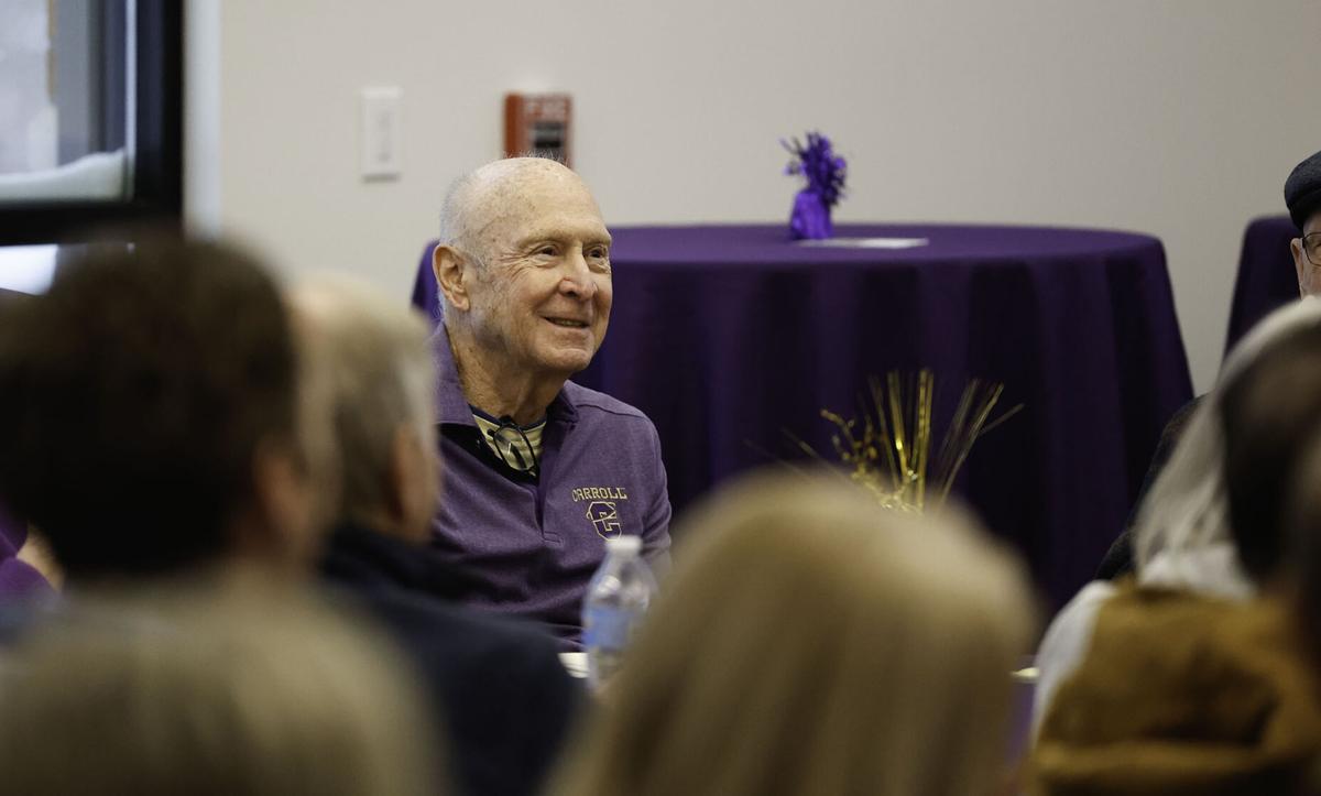 Carroll dedicates event room in honor of Jerry Loendorf