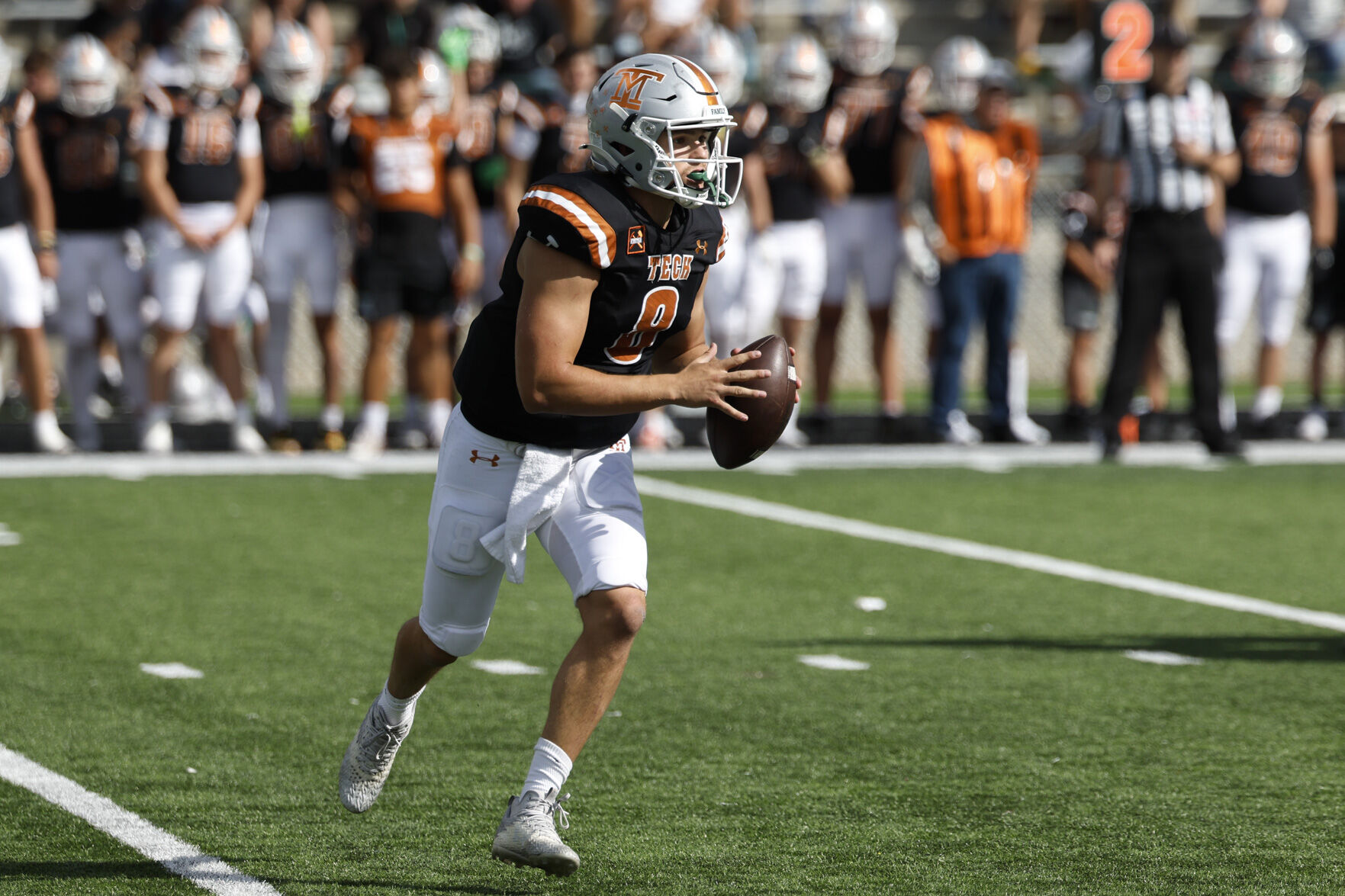 Tech achieves first-ever 5-0 start; Huot eclipses 300 yards