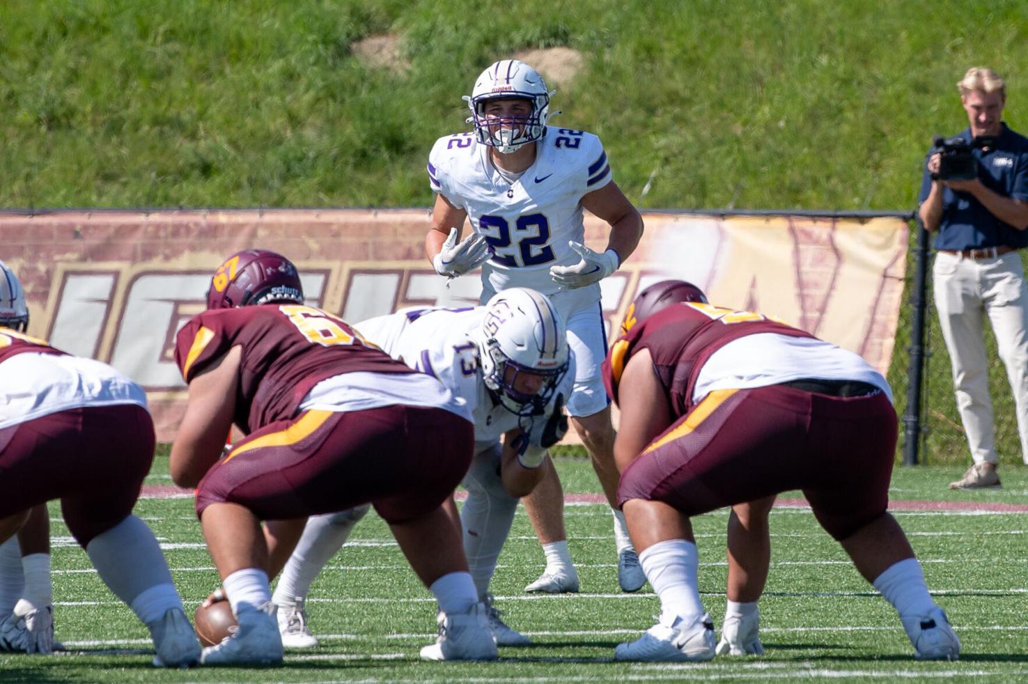 Married man Gunner Giulio anchoring Carroll College defense