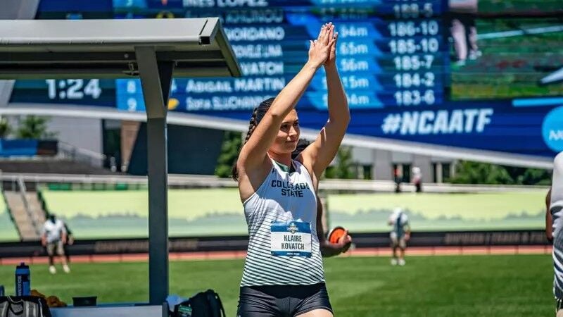 Klaire Kovatch 5th at NCAA Outdoor Track Champs