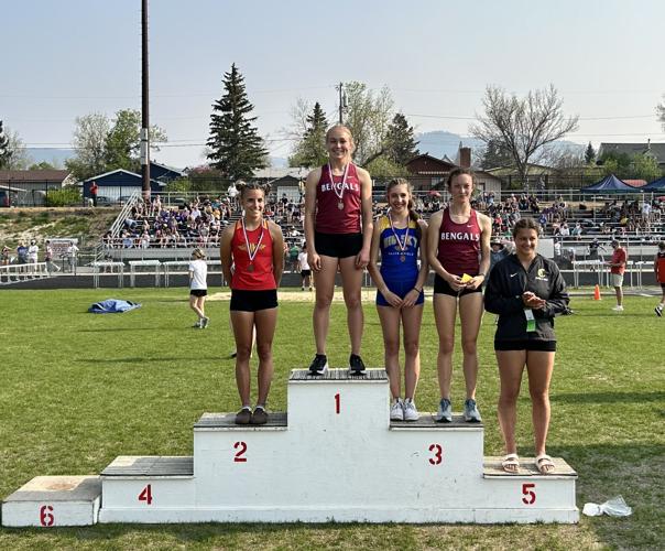 Kalispell Glacier boys 4x100 relay team, Helena High's Henry Ballinger ...