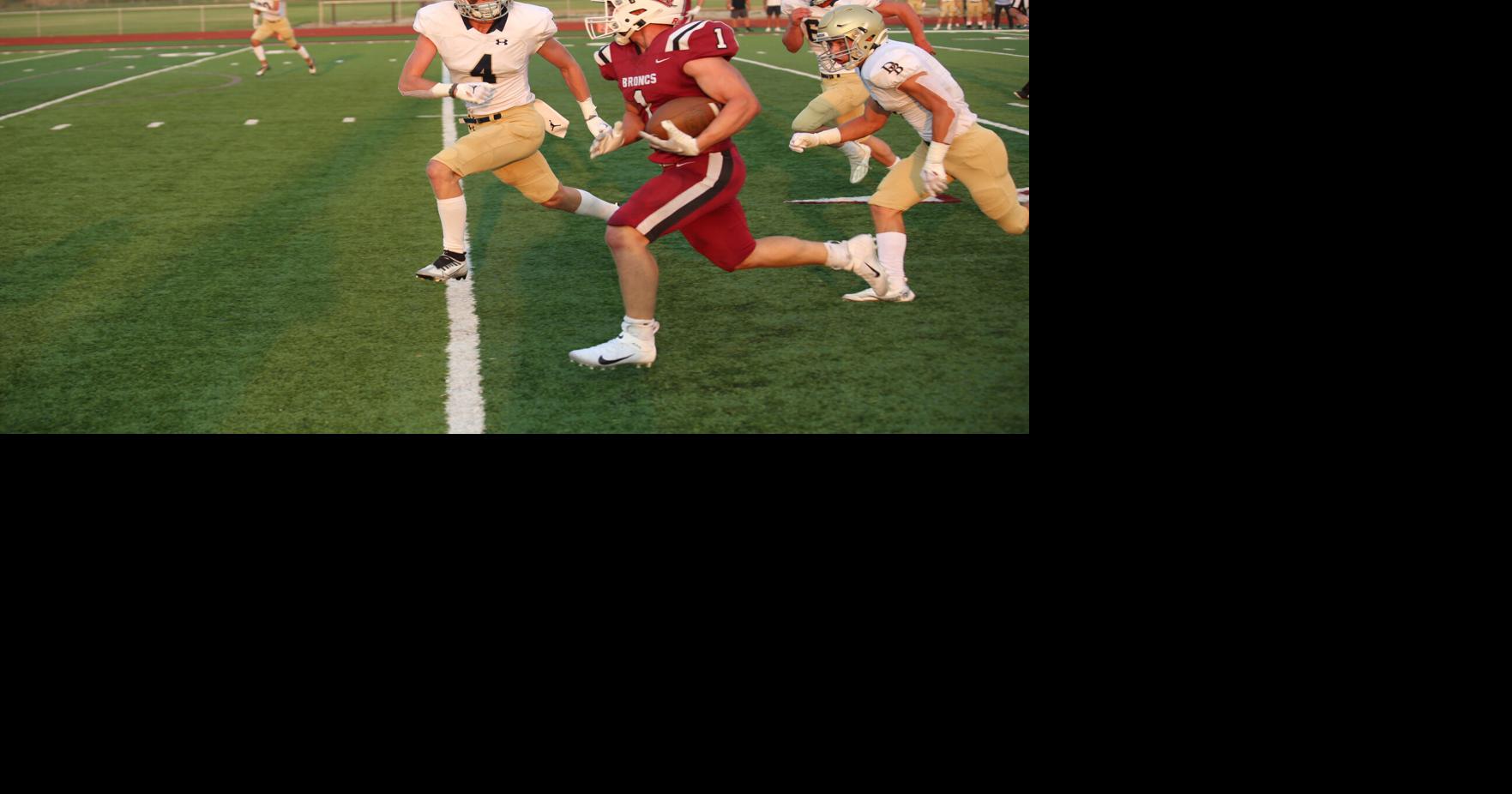Hamilton Broncs defeat the Dillon Beavers under the lights in Hamilton